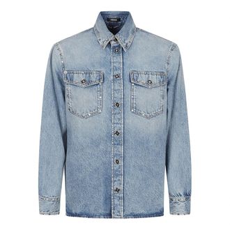 Versace Versace Hemden - - Jackets - Herren - Blau - L