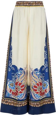 La DoubleJ Femme, Pantalons, Multicolore, Taille: 44 FR Pantalon Palazzo