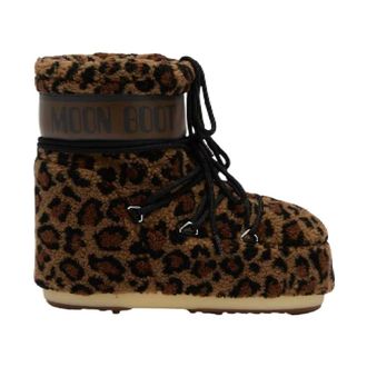 Moon Boot MB Icon Low FL - Femme - Chaussures - Brun - Taille: 36 EU