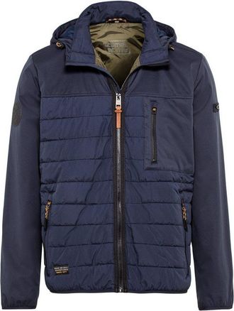 Camel Active Outdoorjacke Kapuzenjacke Materialmix