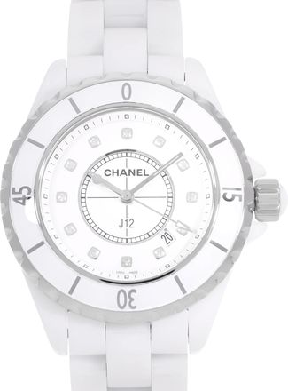 Chanel Uhr - J12 - Gr. unisize - in Wei&szlig; - f&uuml;r Damen