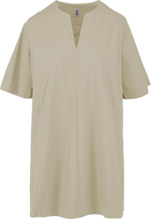 Bomboogie Femme, Robes, Beige, Taille: 44 FR Robe Courte de Tous les Jours