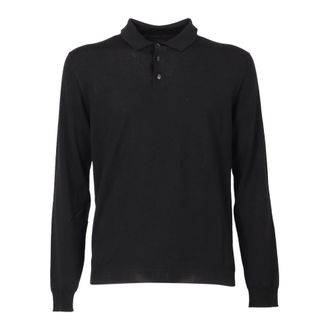 Slowear Polo ML - - Tops - Herren - Schwarzk - 3XL