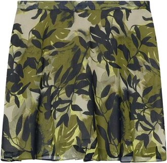 A|X Armani Exchange Femme, Jupes, Multicolore, Taille: 34 FR Minigonna a balze