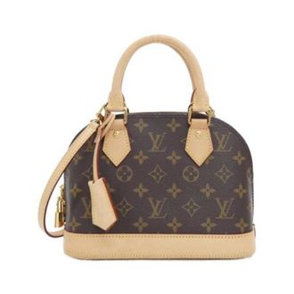 Louis Vuitton Pre-owned Alma BB Monogram Coated Canvas Handbag - - Pre-owned - Damen - Braun - ONE SIZE