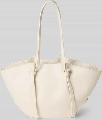 Seidenfelt Manufaktur Shopper mit Label-Detail Modell RYD