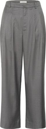 Gestuz Femme, Pantalons, Gris, Taille: 40 FR Pantalon &Eacute;l&eacute;gant Melange Gris Fonc&eacute;