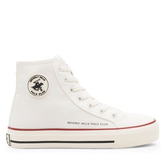 Beverly Hills Polo Club Sneakers aus Stoff Beverly Hills Polo Club WP40-OG-31-3 Weiß