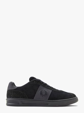 Fred Perry Suede sneakers with iconic embroidery - FRED PERRY - gender_Man