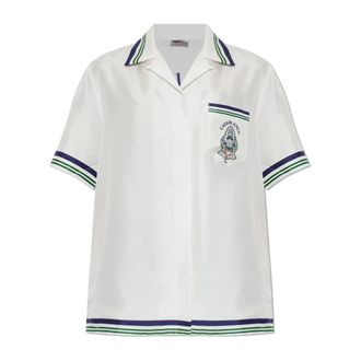 Casablanca Damen, Blusen & Hemden, Wei&szlig;, XSGr&ouml;&szlig;e