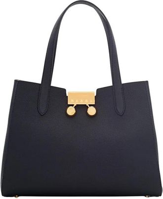 Marni Shopper & Totes - Black Handbag With Gold-Tone Clasp - Gr. unisize - in Schwarz - f&uuml;r Damen