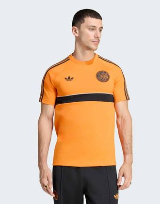 adidas Ajax Amsterdam Originals T-shirt en orange Bahia