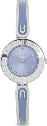 Furla montre Essential 30 mm &agrave; bo&icirc;tier rond - Bleu