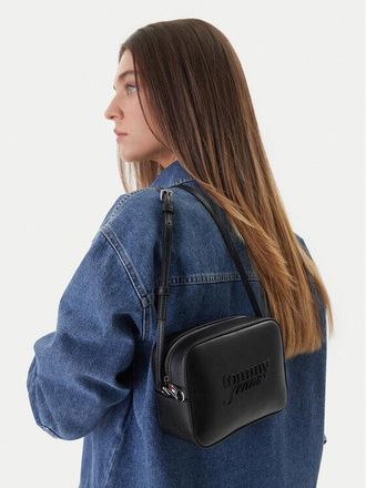Tommy Jeans Handtasche Tjw Must Camera Bag AW0AW18451 Schwarz