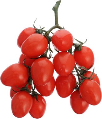 Amosfun K&uuml;Nstliche Tomaten Deko Rot Simulierte Cherry Tomaten Aus Kunststoff F&uuml;R Wohnkultur Party Dekoration Und Fotorequisiten