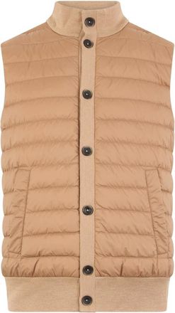 Herno Homme, Vestes, Beige, Taille: XL Veste matelass&eacute;e sans manches