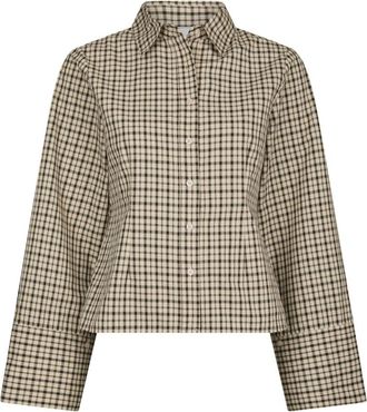 Neo Noir Femme, Blouses et Chemises, Beige, Taille: 36 FR Chemises