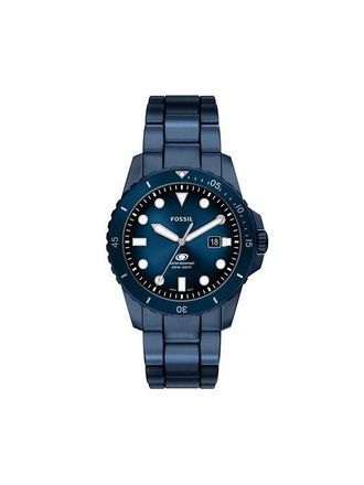 Fossil Uhr Blue FS6166 Dunkelblau