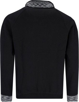 Hajo Sweatjacke Piqu&eacute;-Sweatjacke mit Raglan&auml;rmeln
