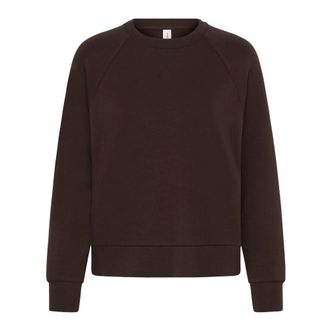 Part Two SweaT-shirts & SweaT-shirts &agrave; capuche - Femme - Sweatshirts et sweats &agrave; capuche - Brun - Taille: 36 FR