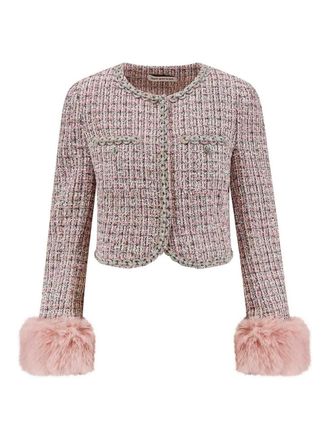 Self Portrait Blazer - Couleur Chair