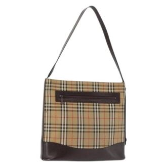 Burberry Sac bandouli&egrave;re Pre-owned - Femme - Pre-owned - Beige - Taille: ONE Size