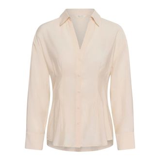 Part Two Collie Shirt - Femme - Blouses et Chemises - Beige - Taille: 44 FR