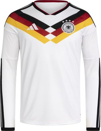 adidas Mens Lang&auml;rmeliges Deutschland 26 Heimtrikot White XL