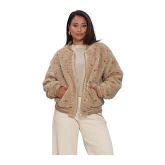 Nukus Nukus, Damen, Jacken, Beige, SGr&ouml;&szlig;e