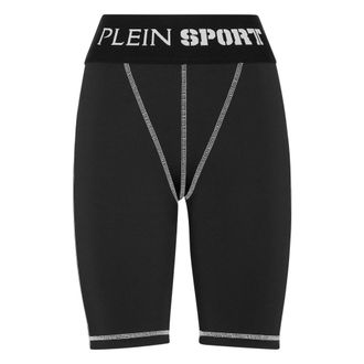 Plein Sport Femme, Shorts, Noir, Taille: 44 FR Biker Shorts