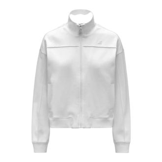 K-Way Femme, Vestes, Blanc, Taille: 54 FR Arvinne Interlock