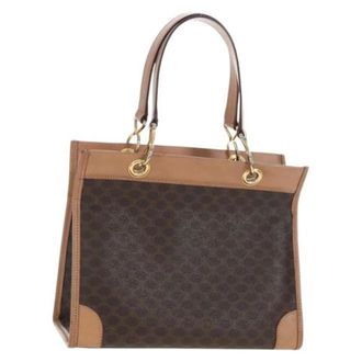 Celine Sac &agrave; main vintage Pre-owned - Femme - Pre-owned - Brun - Taille: ONE Size