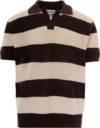 Lacoste Homme, Tops, Brun, Taille: S Maglia