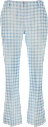 Ermanno Scervino Femme, Pantalons, Multicolore, Taille: 36 FR Pantalone Vichy