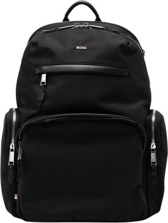 HUGO BOSS Homme, Sacs, Noir, Taille: ONE Size Backpack