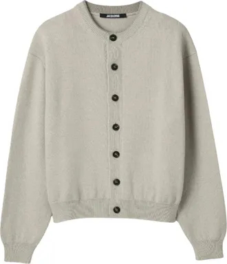 Jacquemus Le Cardigan Moulin - Homme - Pulls - Beige - Taille: L