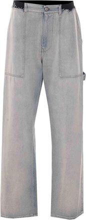 Maison Margiela Straight Leg Jeans - Grau