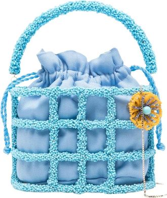 Rosantica Femme, Sacs, Bleu, Taille: ONE Size Candy Code Bucket Bag