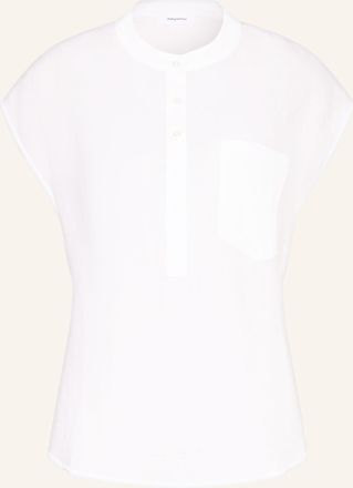 Darling Harbour Darling Harbour Blusenshirt Aus Leinen weiss