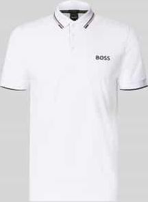 HUGO BOSS Regular Fit Poloshirt aus Baumwoll-Mix Modell PADDY PRO