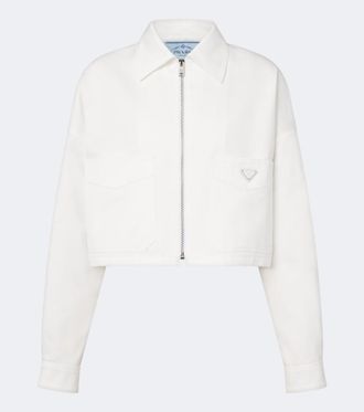 Prada Veste courte en denim