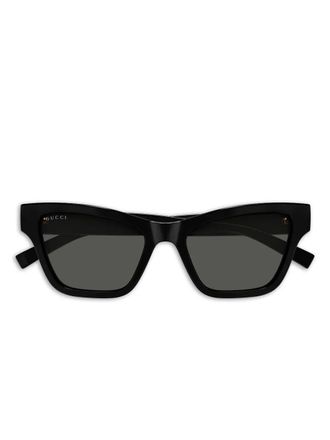 Gucci lunettes de soleil GG1982S &agrave; monture carr&eacute;e - Noir