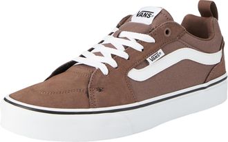 Vans Herren Filmore Sneaker, Suede Canvas Deep Taupe White, 42.5 EU