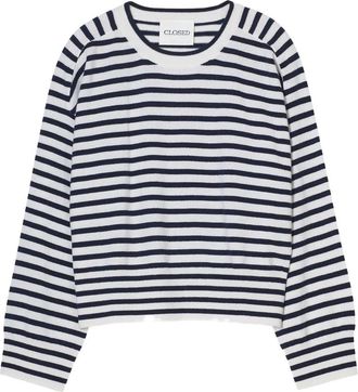 Closed Striped Crew Neck C9640399ast