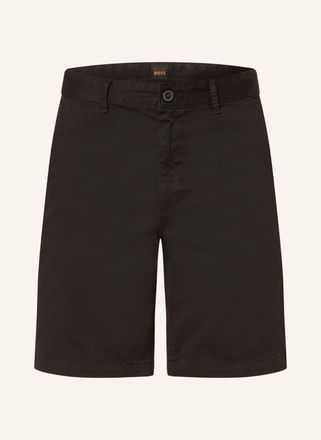 HUGO BOSS Chinoshorts Slim Fit schwarz