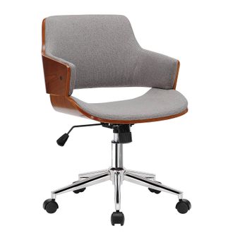 M&oslash;rteens home24 B&uuml;rodrehstuhl Elzito II 54 x 82 x 60cm Grau/Grau