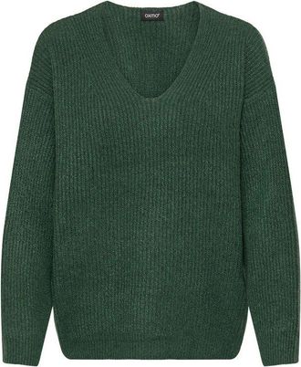Oxmo V-Ausschnitt-Pullover OXCallie Modischer Pullover