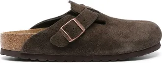 Birkenstock Boston Suede Slippers