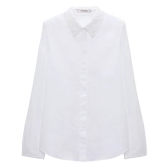 Dorothee Schumacher Powerful Ease Bluse - - Blouses & Shirts - Damen - Wei&szlig; - M
