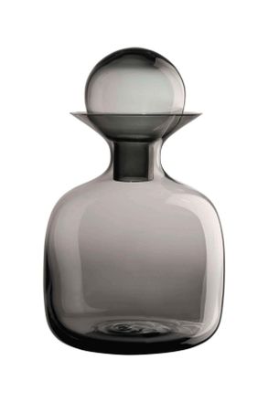 ASA Karaffe, Grau, Glas, 1,5 L, 18.5 cm, Deckel, Kaffee & Tee, Kannen, Karaffen